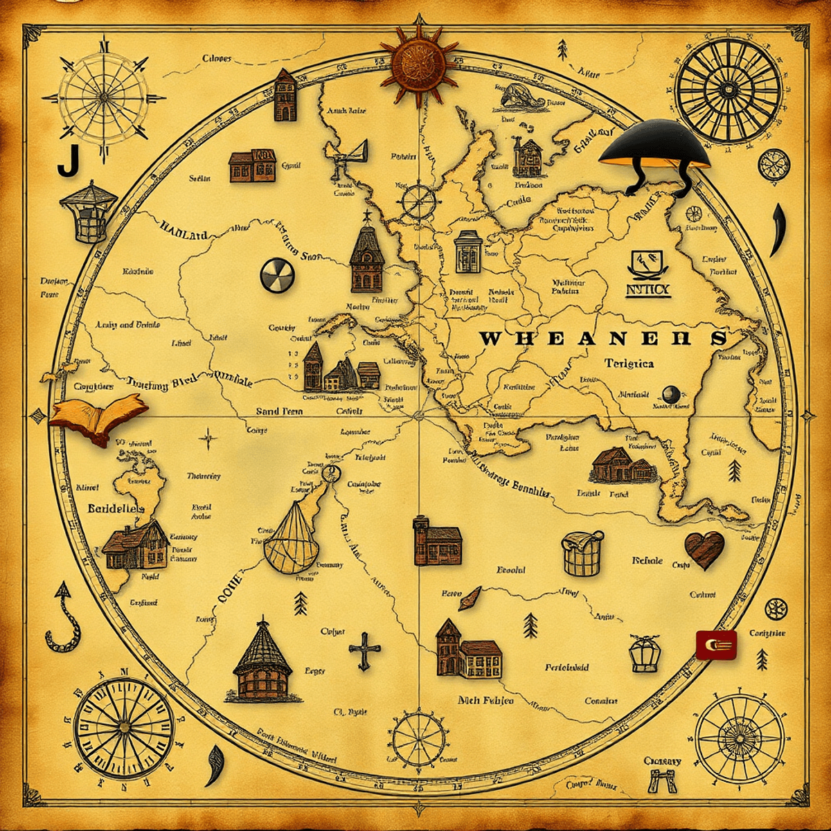 Lost Cartography - Ancient Maps & Forgotten Lands