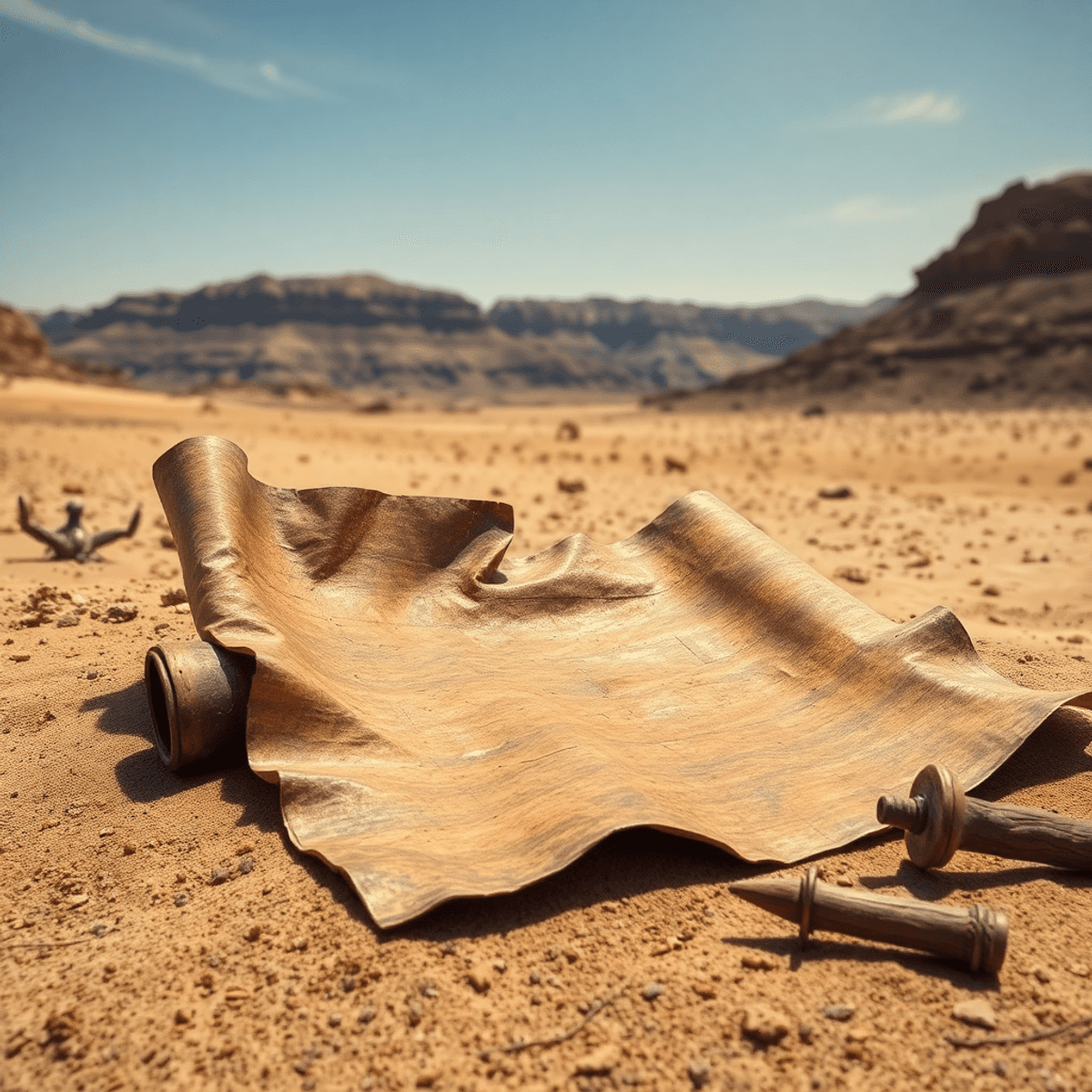 Copper Scroll at Qumran: Dead Sea Treasure Map Explored - Lost Cartography